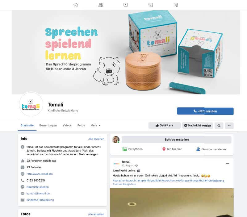 Webshop tomali.de – milkycode